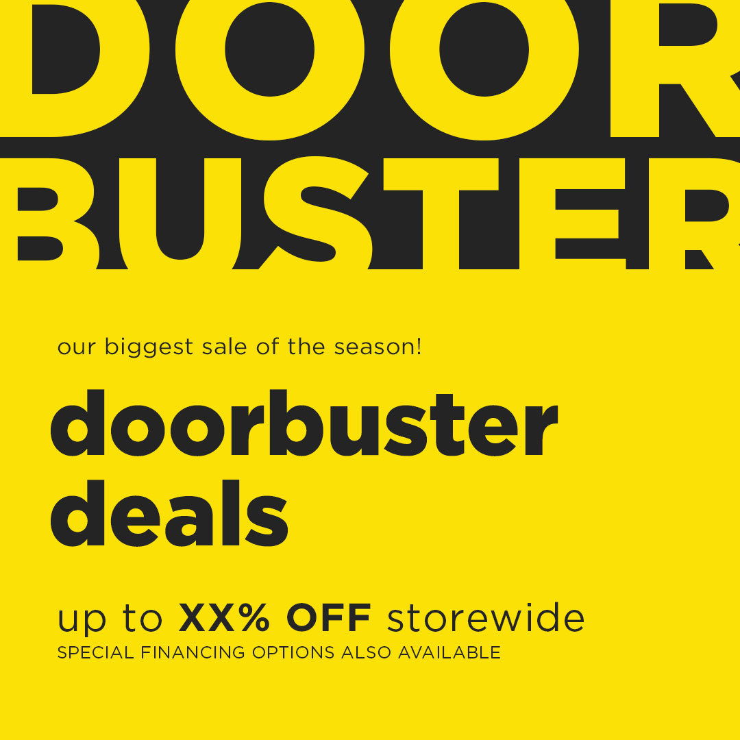 Doorbuster Deals, Shop In-store and Online
